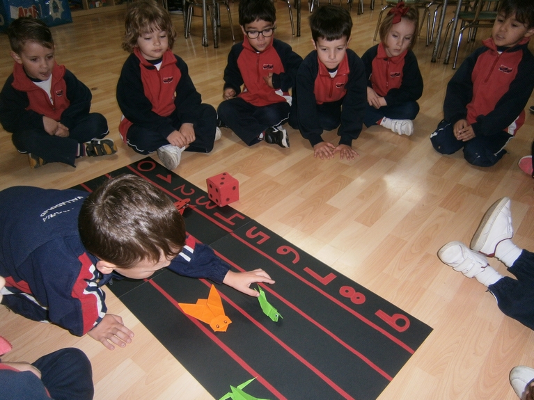 Carrera de insectos en 2º de Infantil – Rafaela María – Valladolid